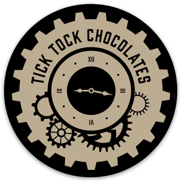 tick tock chocolates logo – Waltham Farmers’ Market